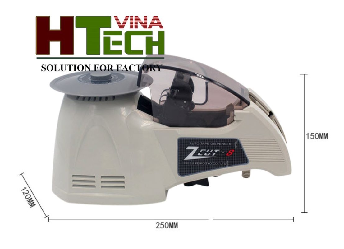 Máy cắt băng keo ZCUT-8 nhập khẩu chính hãng, giá rẻ nhất.