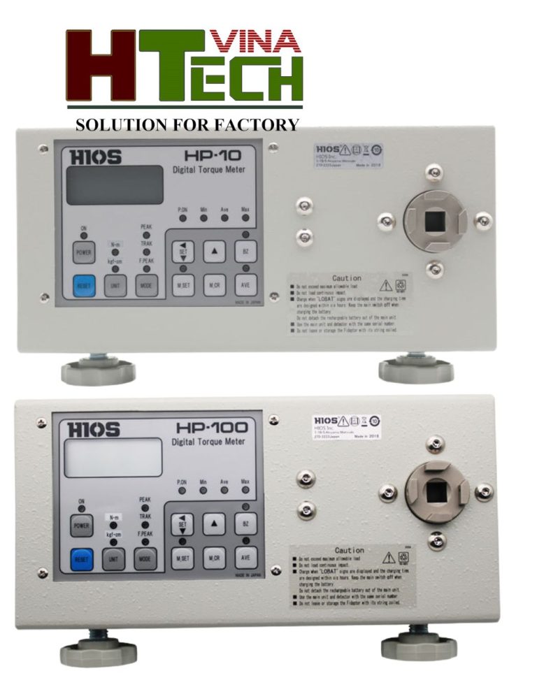 Máy đo lực siết Hios HP-10, HP-50, HP-100 sản xuất tại Nhật Bản.