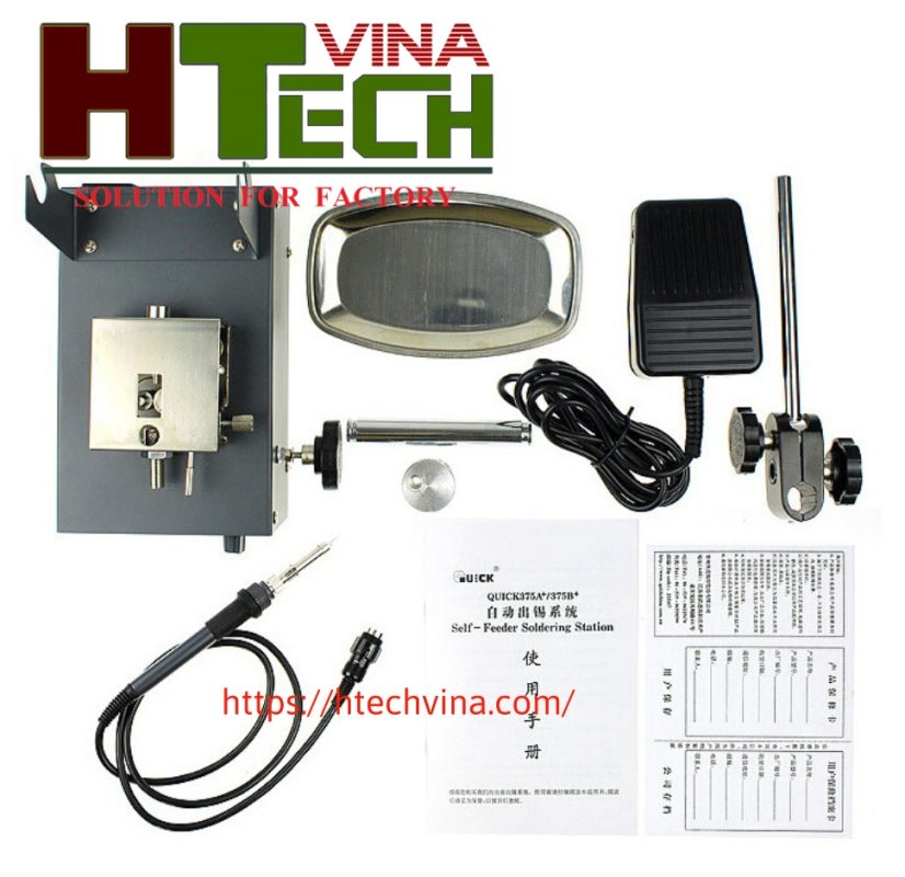 Máy hàn tự nạp QUICK 375A+/375B+ hàng nhập khẩu chính hãng, rẻ nhất