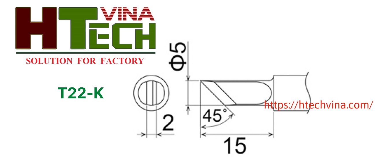 Mũi hàn T22-K giá rẻ nhất, hàng sẵn kho, đầu hàn chất lượng cao.