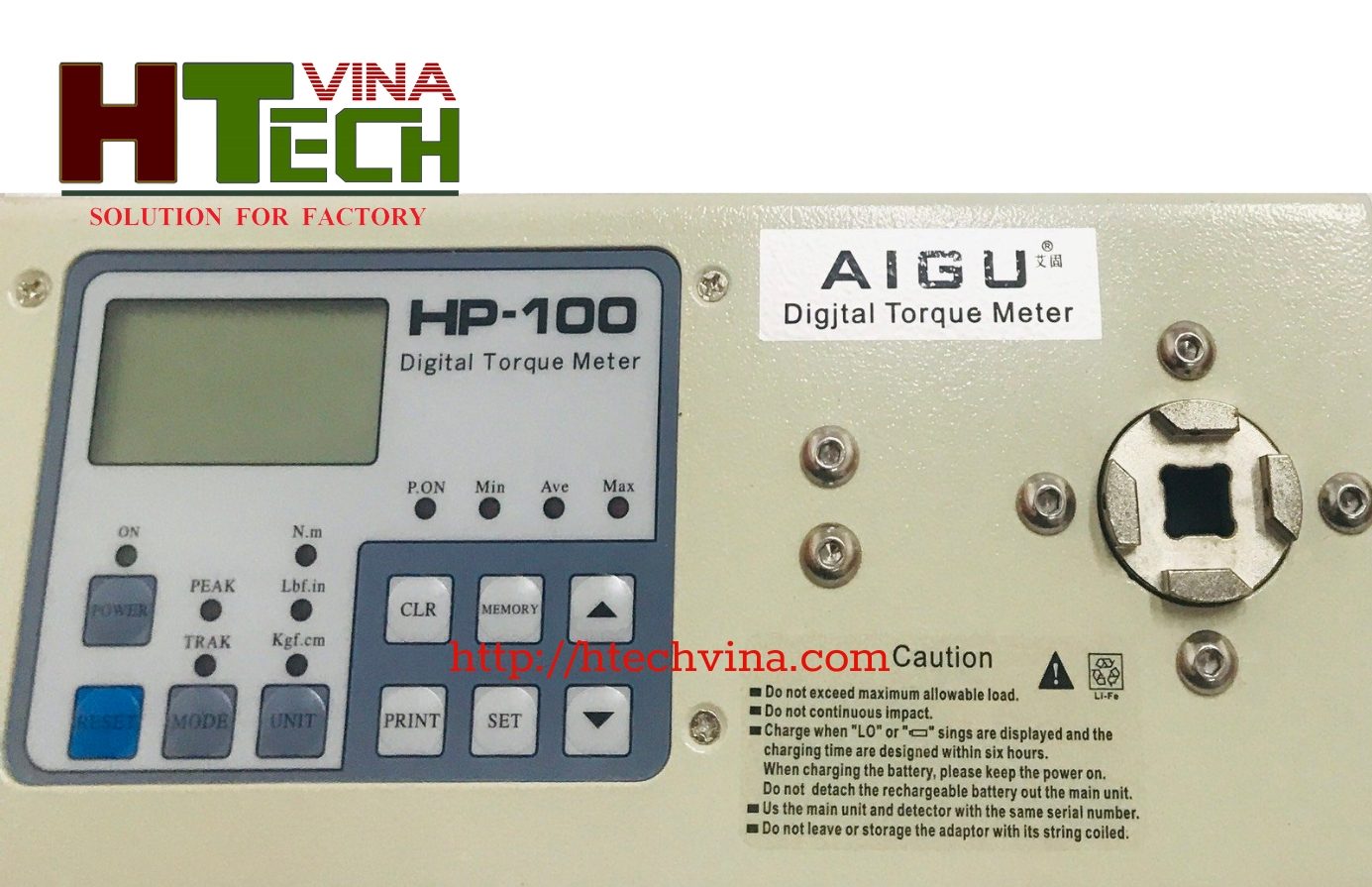 Máy đo lực siết AIGU HP-10, HP-50, HP-100 hàng chính hãng, giá rẻ.