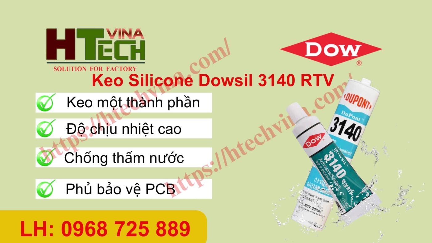 Keo Dowsil 3140 RTV-Chính Hãng-Hàng Sẵn-Giá Rẻ Nhất-NPP Uy Tín